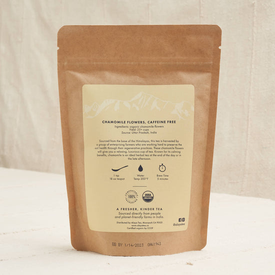 Alaya Tea | Organic Chamomile Tea – Housework