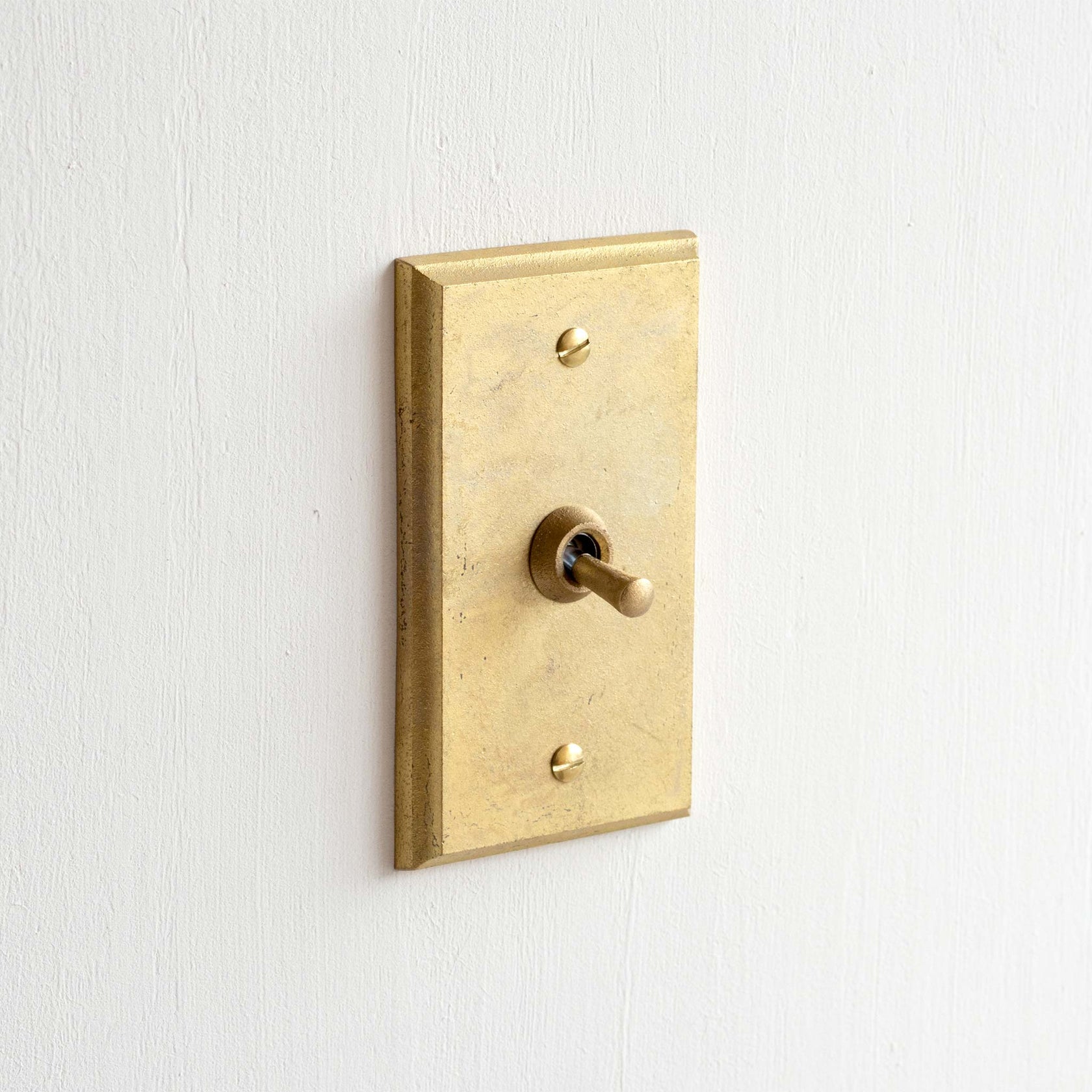 Matureware by Futagami | Ihada Brass Light Switch Plates – Housework