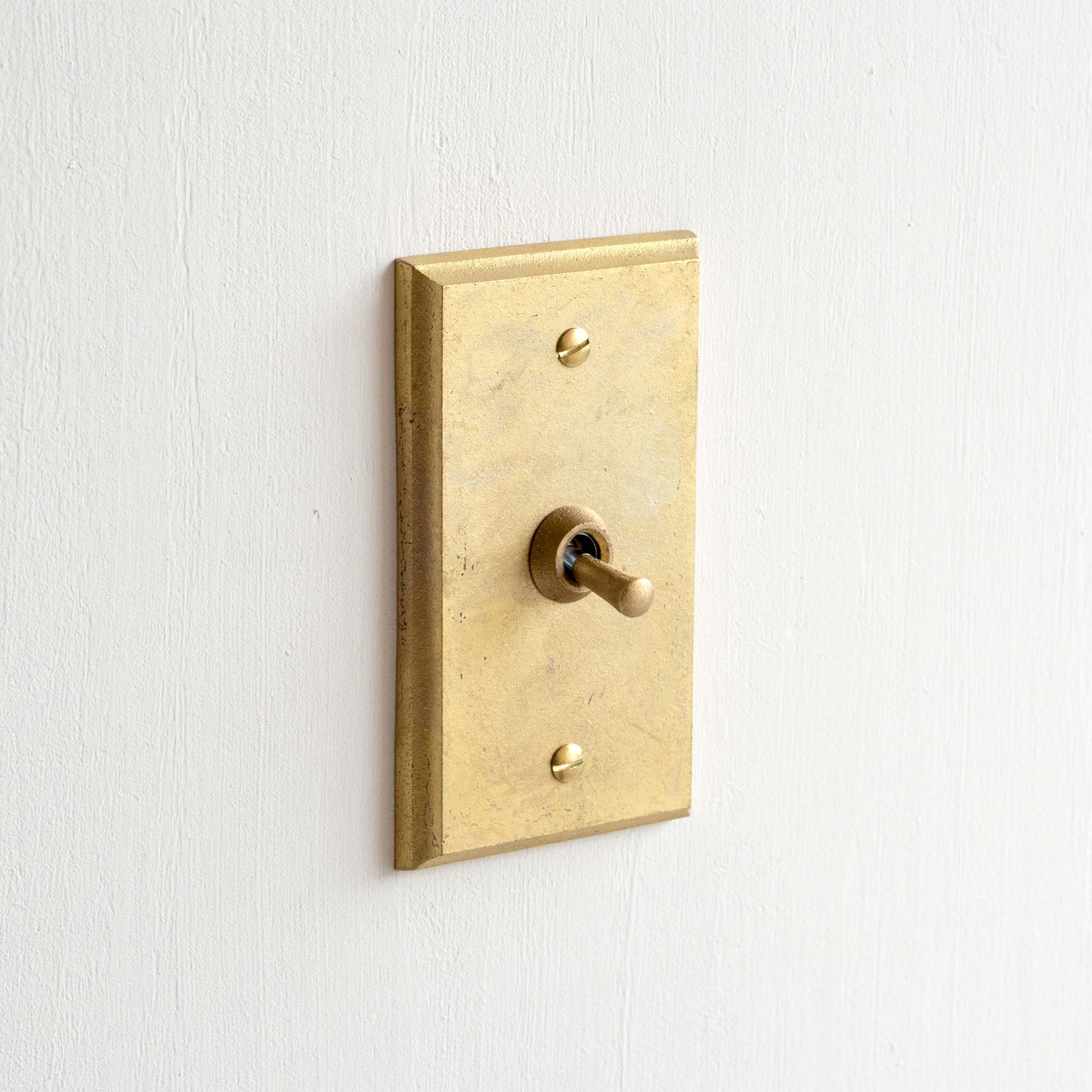 Matureware by Futagami | Ihada Brass Light Switch Plates – Housework
