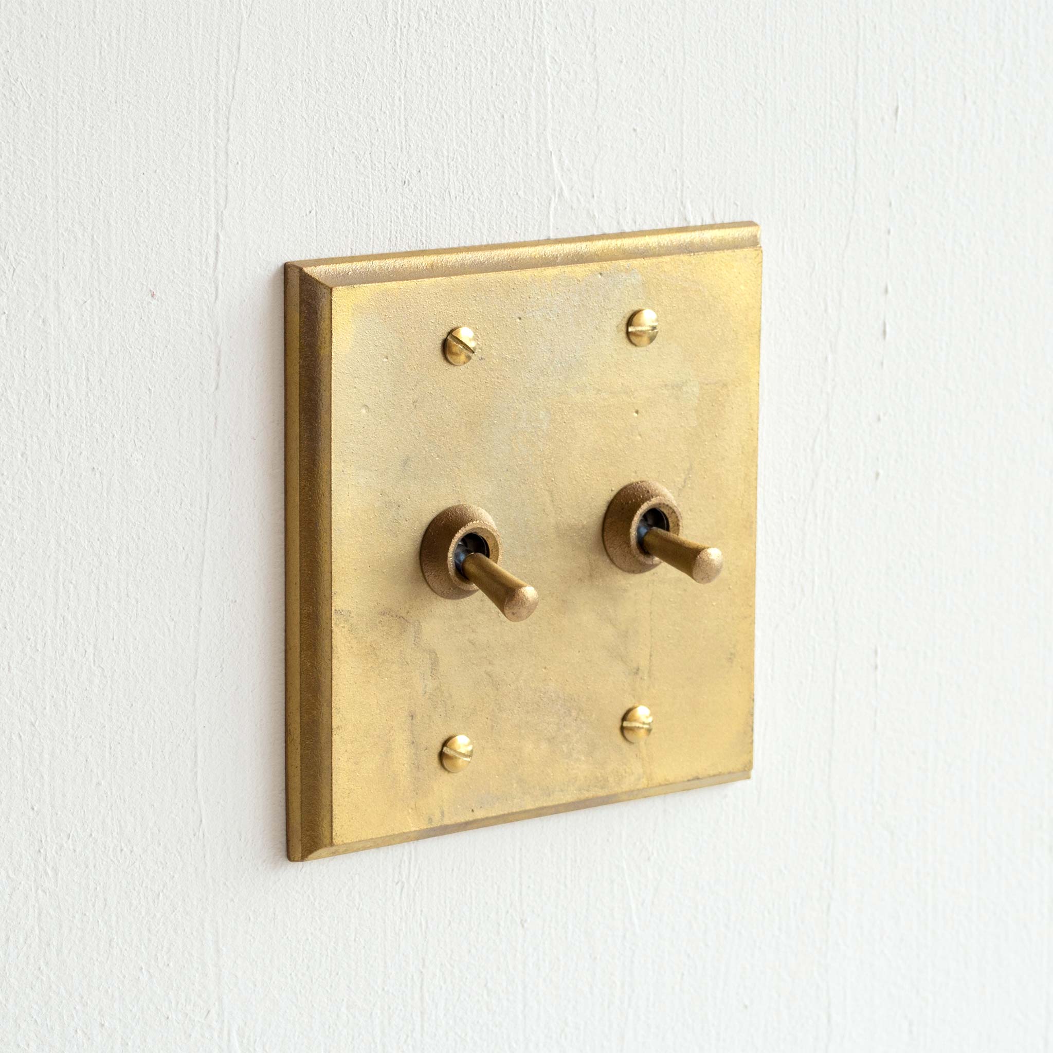 Matureware by Futagami | Ihada Brass Light Switch Plates – Housework