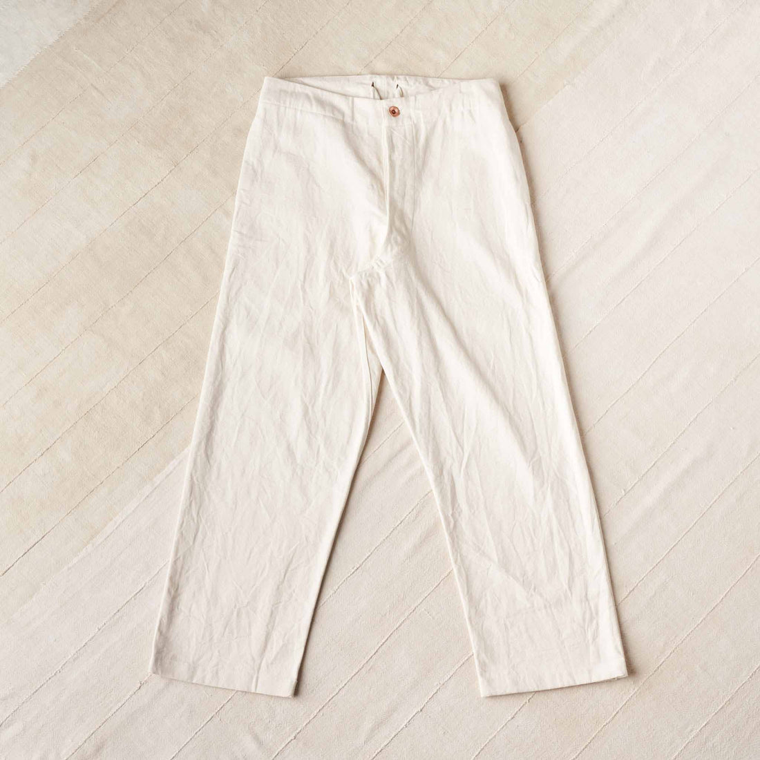 STORY mfg | British Jeans in Undyed Organic Canvas – Housework