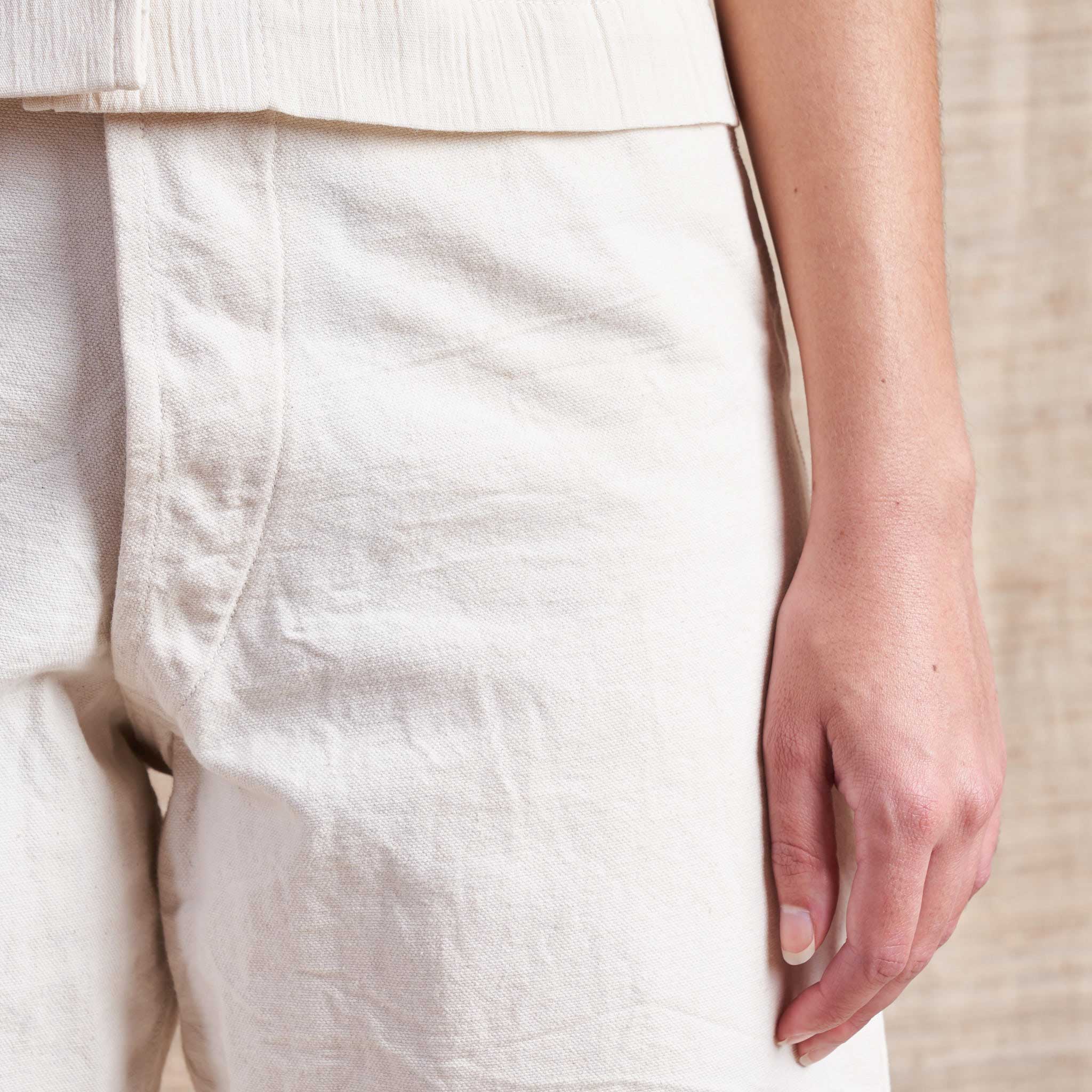 STORY mfg | British Jeans in Undyed Organic Canvas – Housework